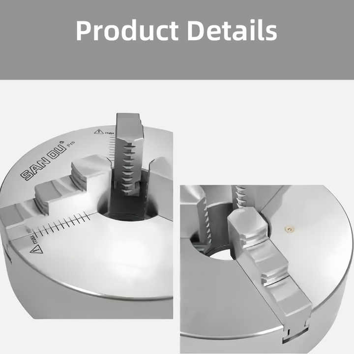 Adjustable Three Jaw Self Centring Chucks K11-200 SANOU