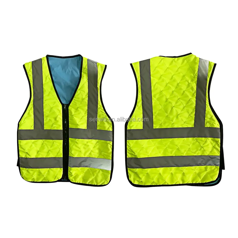High Quality Outdoor Workers Vest Evaporative PCM with Polymer Summer ...