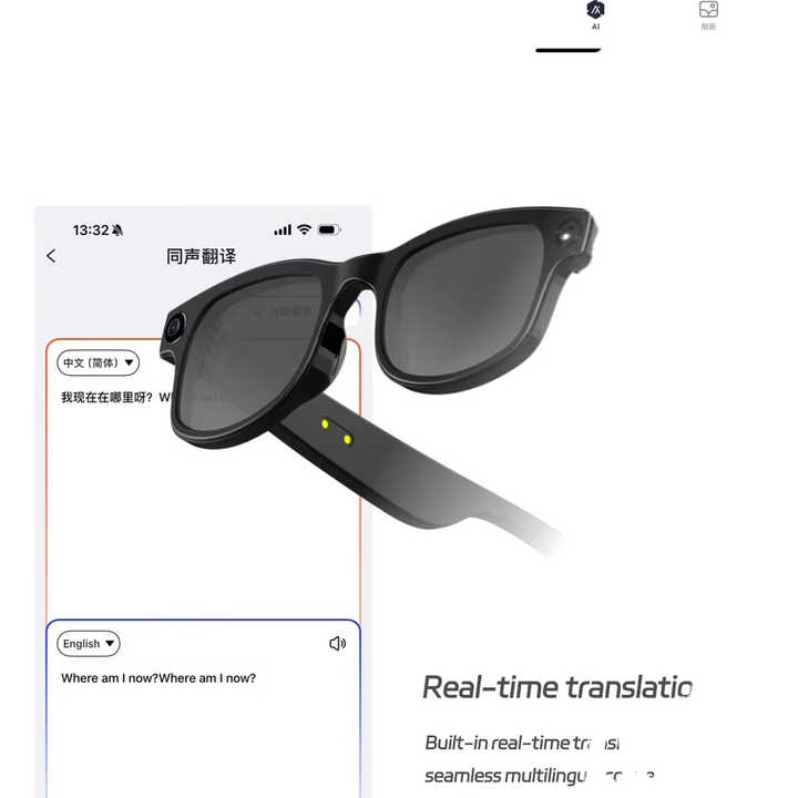 AI Assistants Smart AI Sunglasses Support Video Recording Photo Taking ...