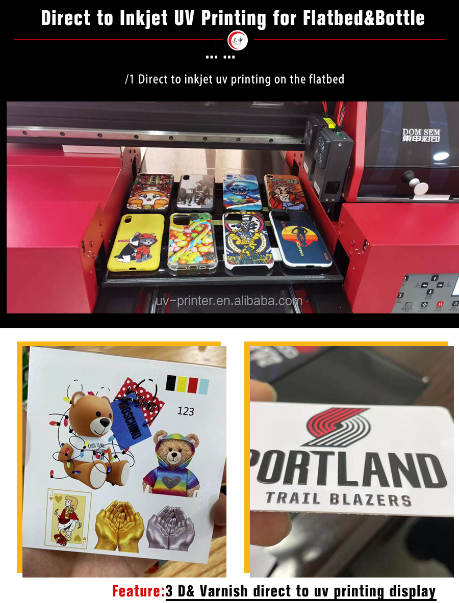 DOMSEM 2023 UV DTF Printing Printer - Efficient & Versatile