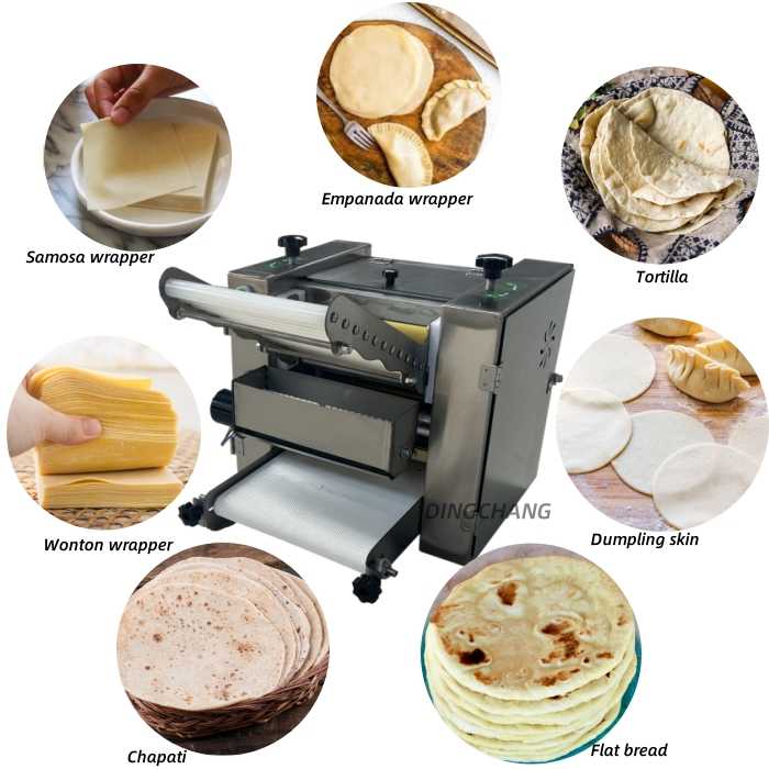 France Maquina de Tortillas Flour Tortilla pita Arabic Bread Pizza ...
