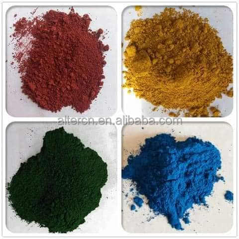 New Arrival Iron Oxide Multiple Colors Red/yellow/green/blue/black ...