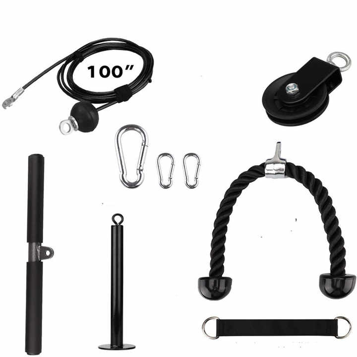 Triceps Trainer Wire Rope High Pull down Gantry Frame