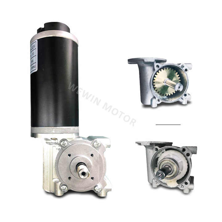 Best Selling 24Vdc Worm Geared Brushed Electric Sliding Gate Motors for ...