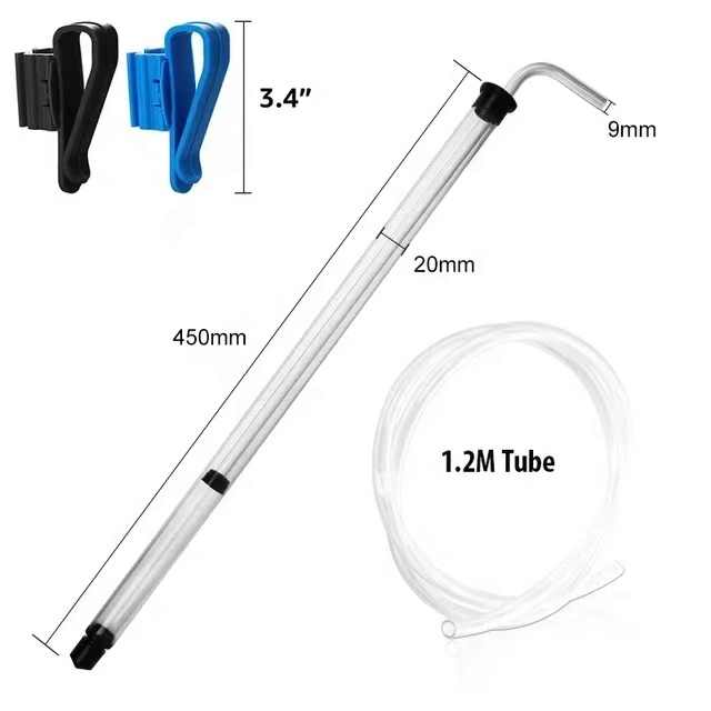 Auto Siphon Racking Cane, Homebrew Mini Siphon Rack with 5/16'' Siphon ...