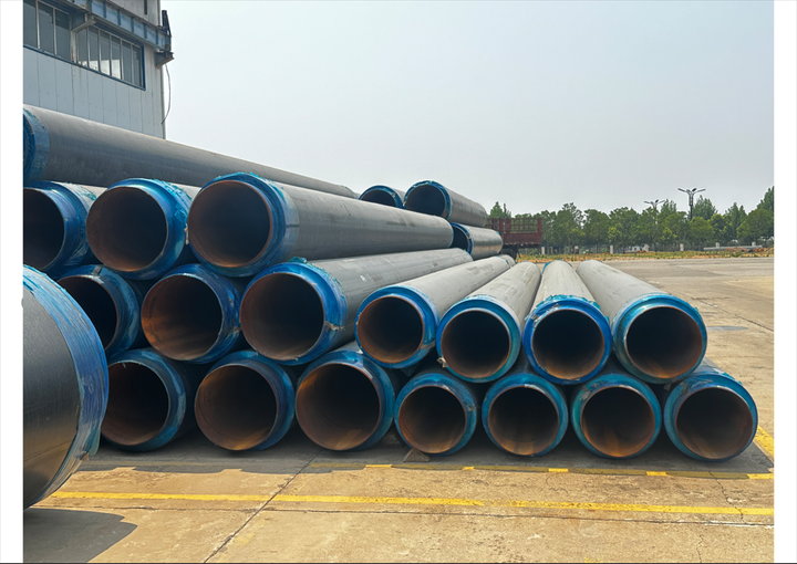 Underground HDPE Jacket Polyurethane PUR Insulation Seamless API Pipe ...