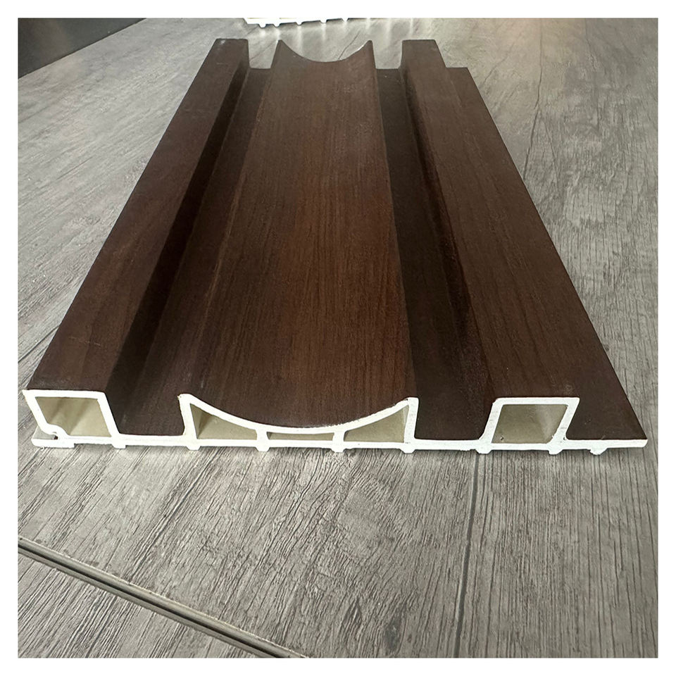 Wood Grain Ceiling Panel Lambrin PVC for Home Decoration