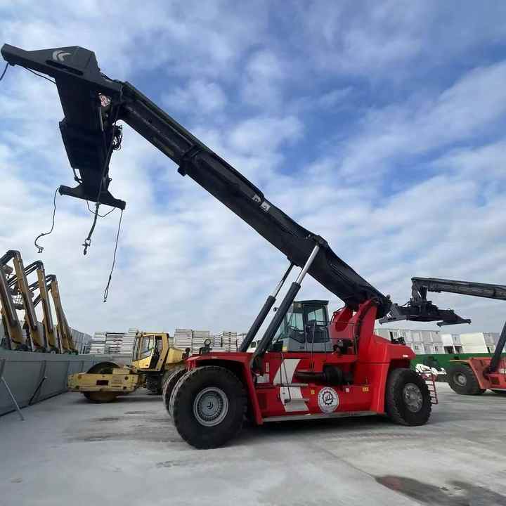 Port Terminal kalmar Reach Stacker Forklift 45 Ton original Konecranes ...