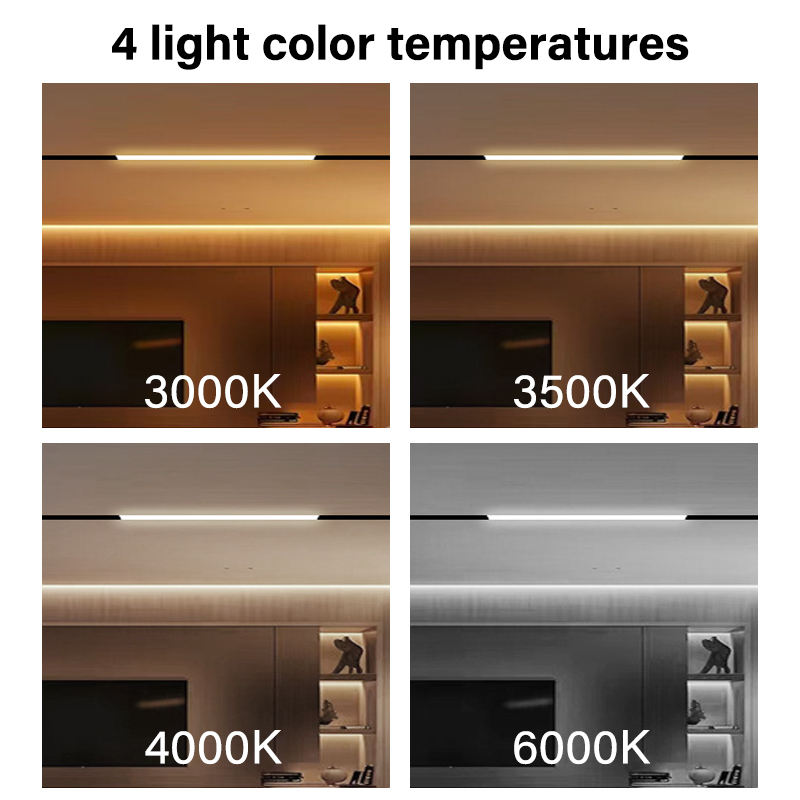 Modern LED Stretch Ceiling Profile Magnetic Track Light Aluminum ...