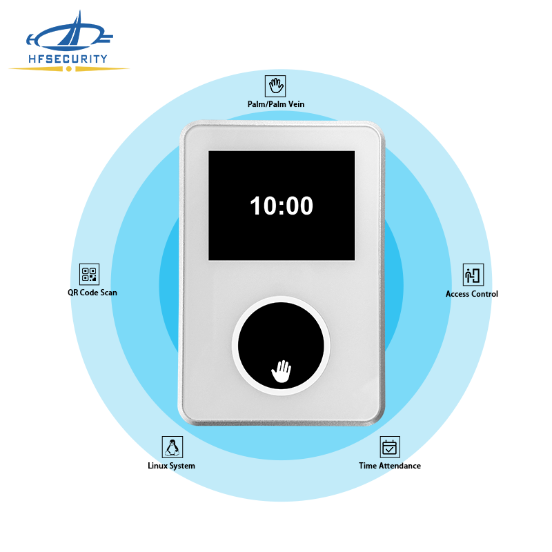 HFSecurity PA28 Palm Vein Sensor Contactless Access Control Time ...