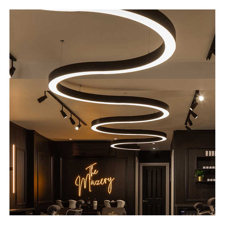 CL101515 LED Snake Shape Pendant - Modern Linear Light