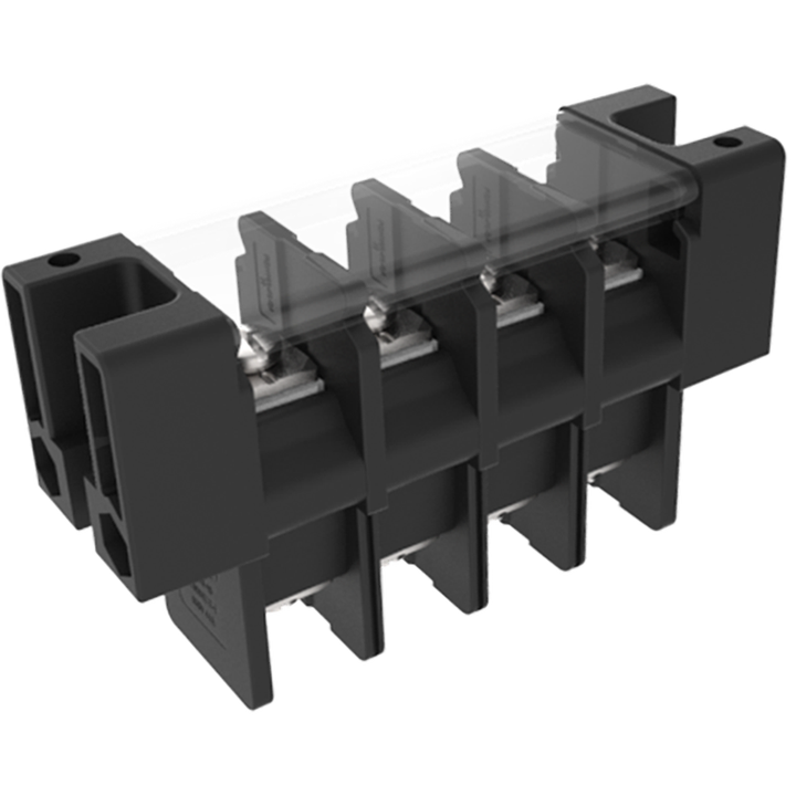 High Current Spring Type Feed through Panel Mount Terminal Block for ...