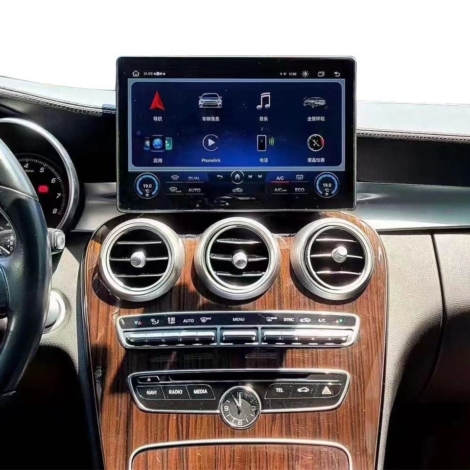 Qualcomm Upgrade Android12 Screen for Mercedes benz W205 C Class GLC V ...