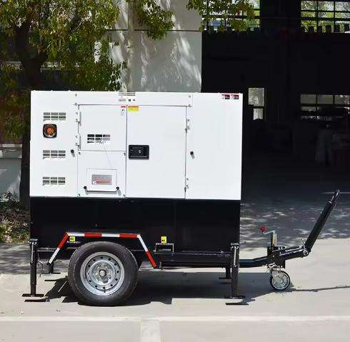 Silent Mobile diesel Generator 20KVA-250KVA Mobile Silent Diesel ...