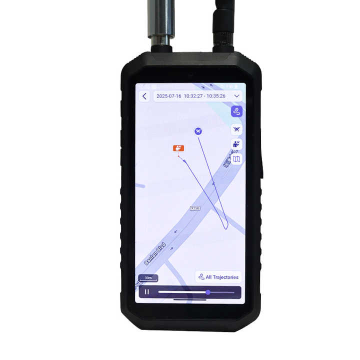 3-5km Handheld UVA Signal Detector Tracking and Positioning with Pilots ...
