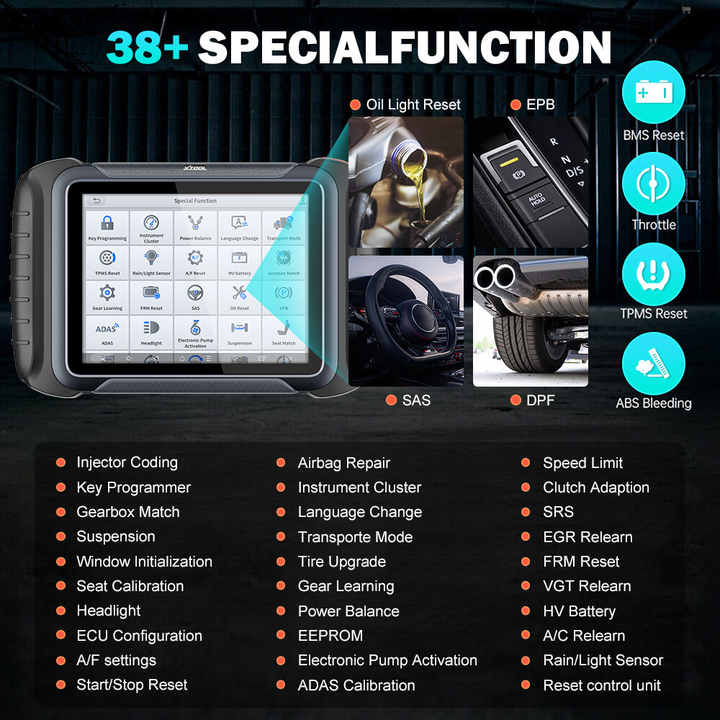 12V DC Car Service Diagnostic Equipment English Code Reader Analyzer ...