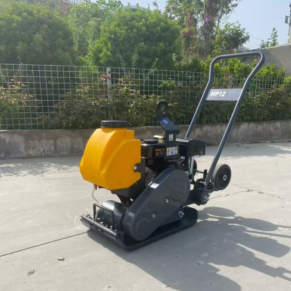 MP12 Vibratory Plate Compactor 5.5HP Gasoline Powered Soil Tamper for ...