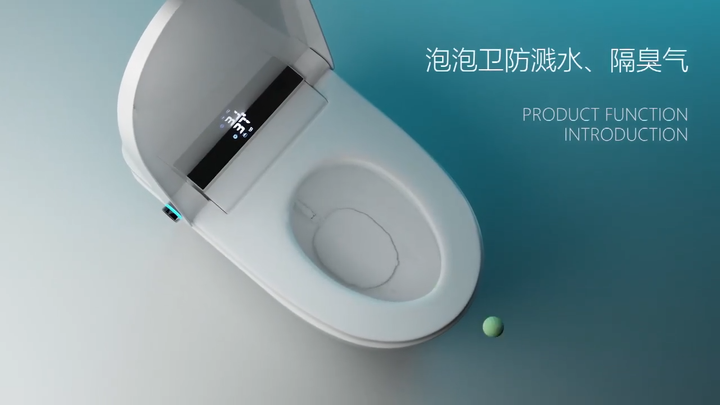 Smart Toilet - Multifunctional Electronic One Piece WC