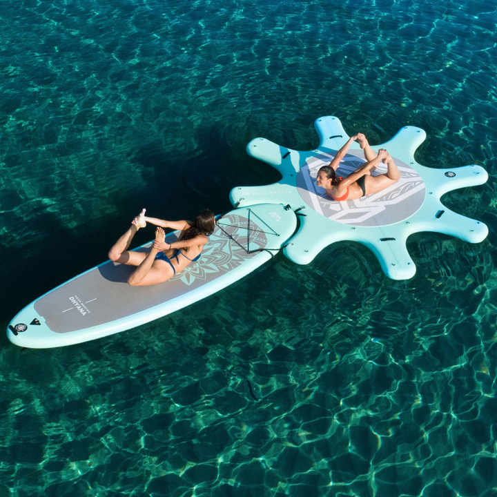 Surfdock Inflatable Paddle Board - Perfect for Yoga & SUP