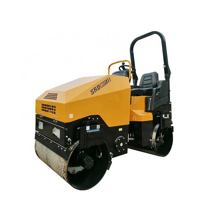 Precise Control Equipped 4 Ton SRD04 Double Drum Road Roller, High ...
