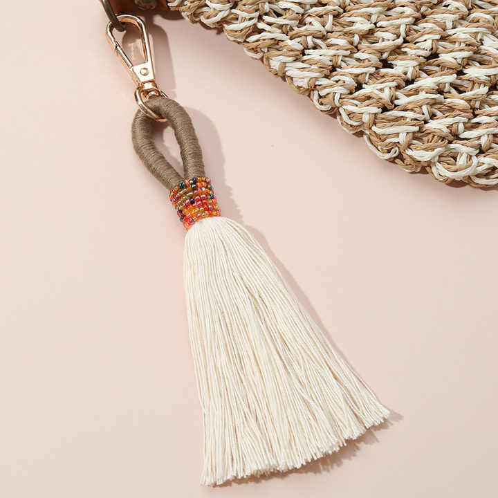 Newly designed Tassel Key Chain Pendant Gifts Keychain Key Ring ...