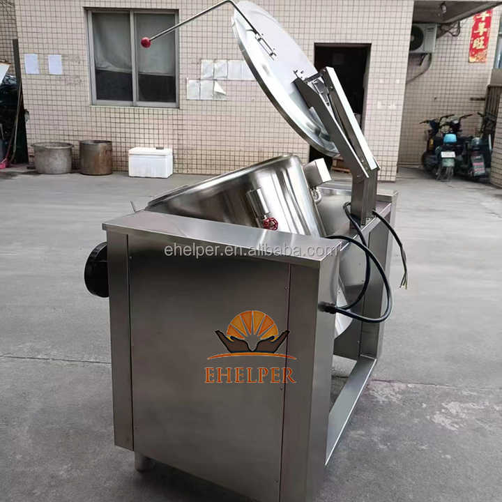 Industrial Tilting Electric or Gas Boiling Pot with Steam Jacket for ...