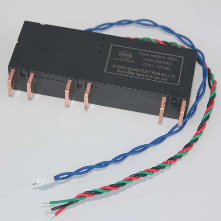 Latching Relay with 120A Double coil and 12VDC for three Phase ...