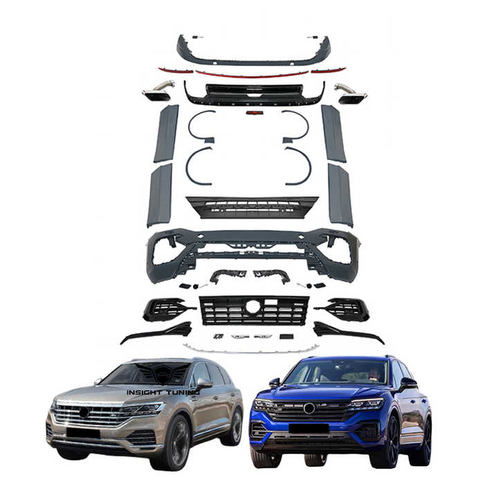 Car Accessories Front Bumper Grille Side Skirt Bodykit for Vw Touareg ...