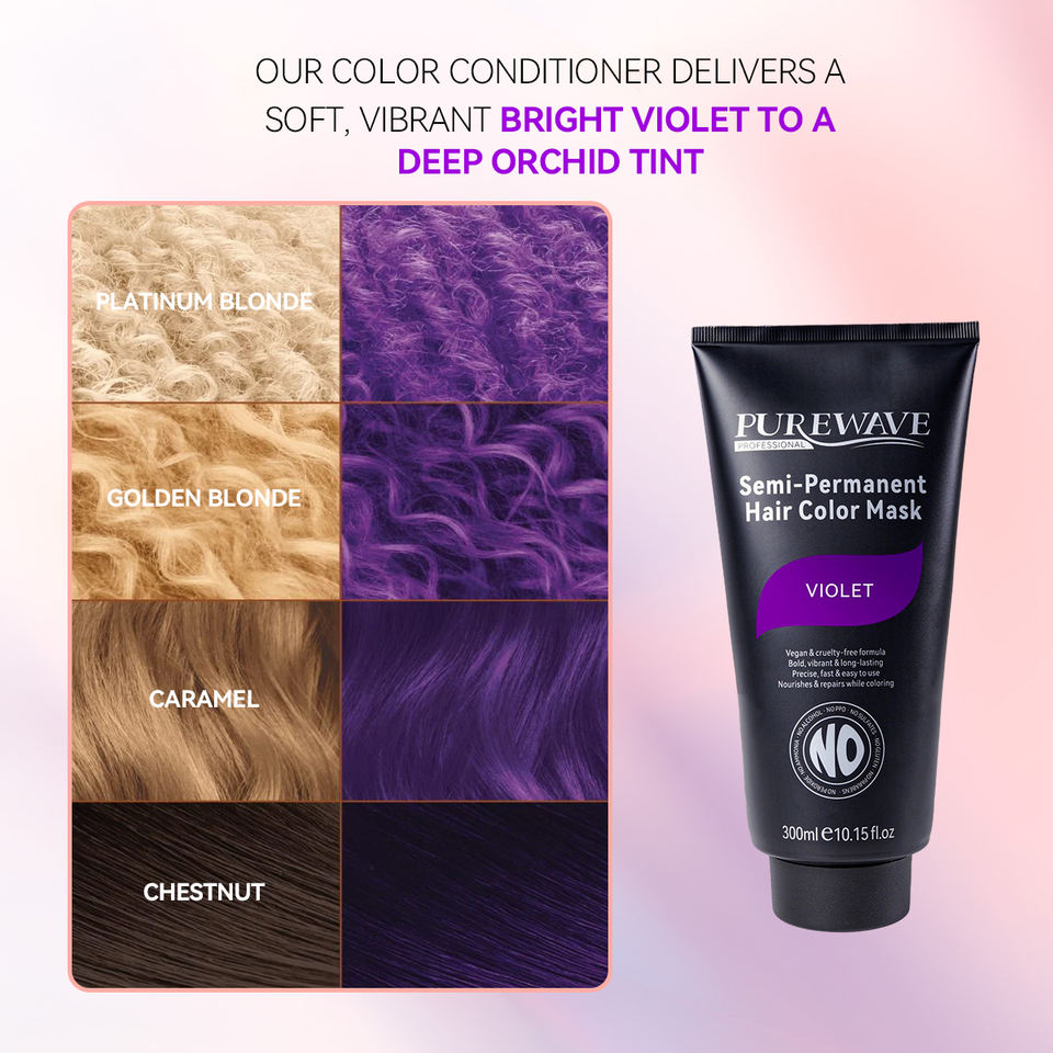 Professional Ammonia Free Hair Dye - 50 Long Lasting Colors in 100ml ...