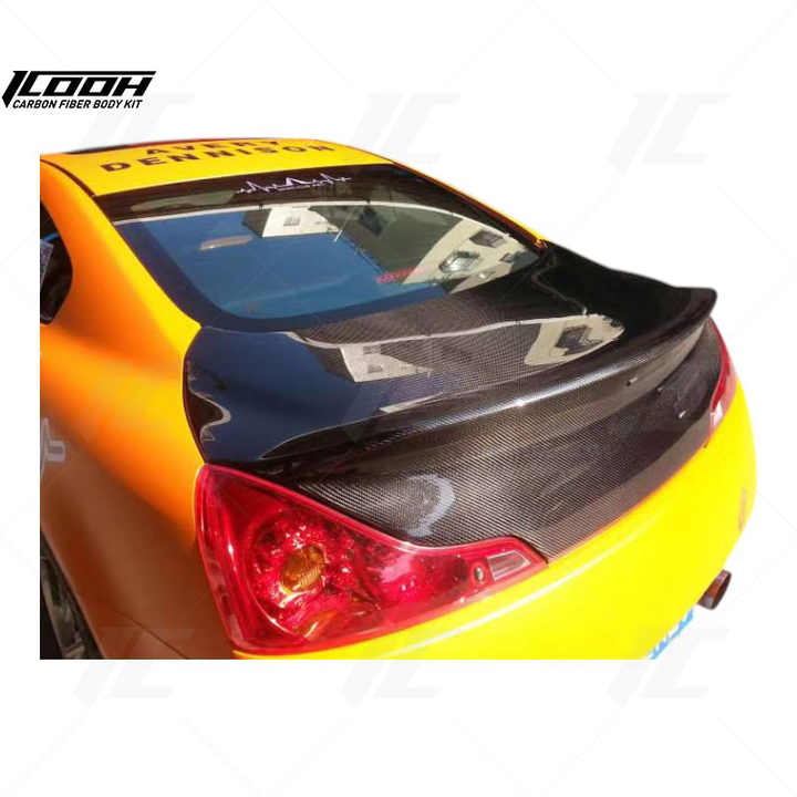 Infiniti G37 Carbon Fiber Rear Trunk Body Kit 2008-2015 ODM | Wholesale