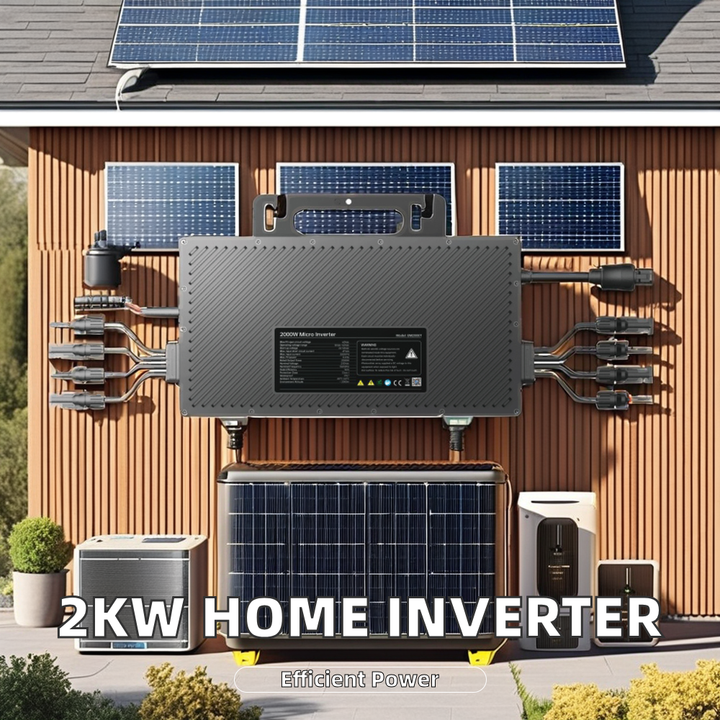 2KW Solar Micro Inverter Photovoltaic Inverter Hybrid Solar Inverter ...