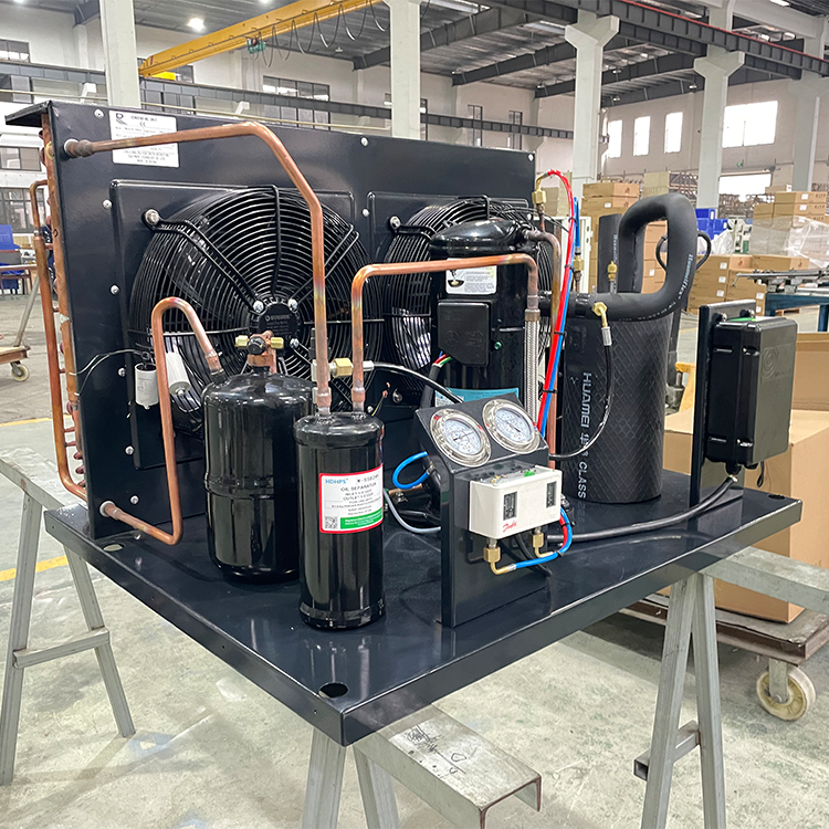 Cold Storage Condenser Refrigeration Unit Chiller Freezer Room Cold ...