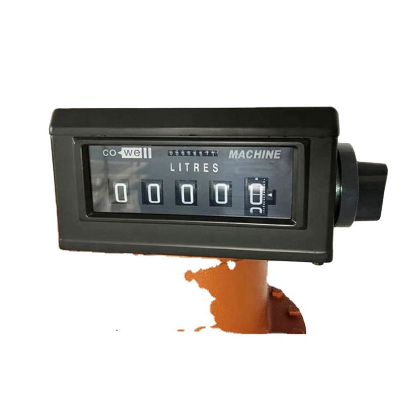 Mechanical Electronic Flow Meter Counter Register Check Structure Oil ...