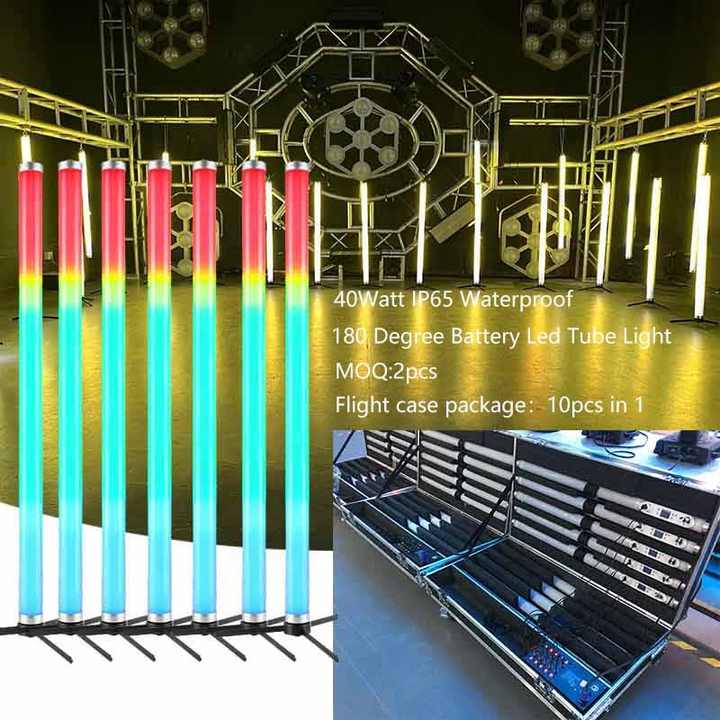 Hot Sale 128pcs X 0.25w 4in1 Rgbw IP65 Wireless DMX Battery Led 16Pixel ...