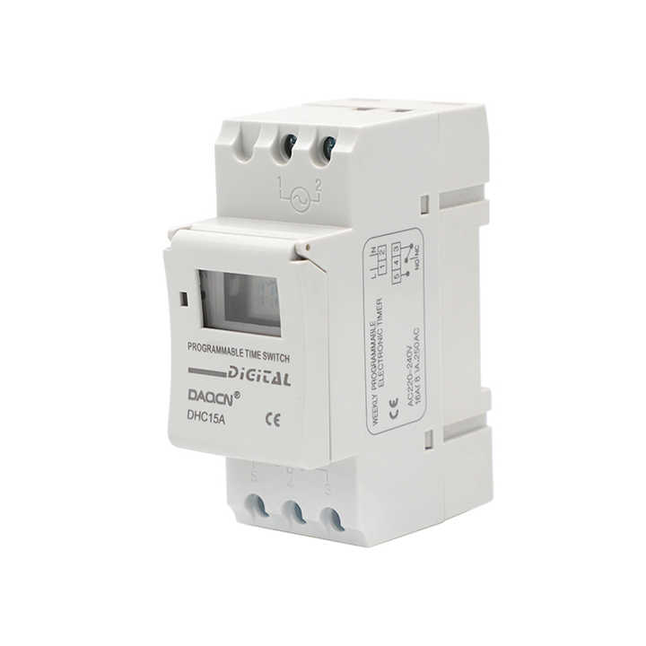 DAQCNDHC15A Weekly Programmable Timer Switch - Digital Timer