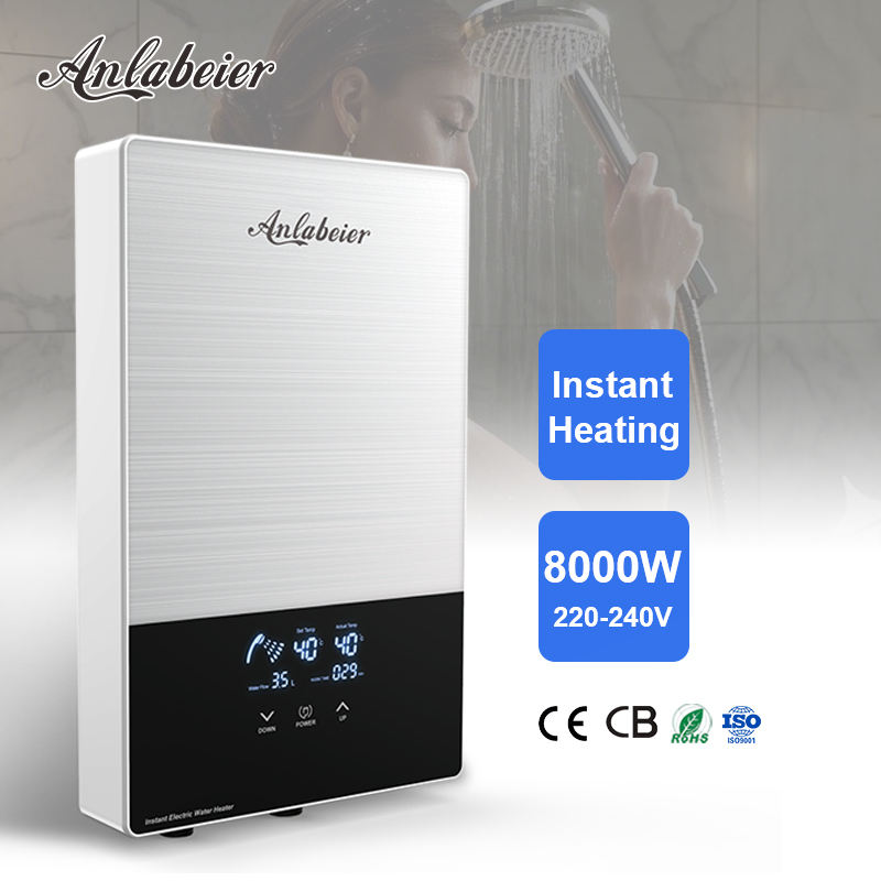 Vertical Instant Electric Water Heater 12kW Large for Whole House ...