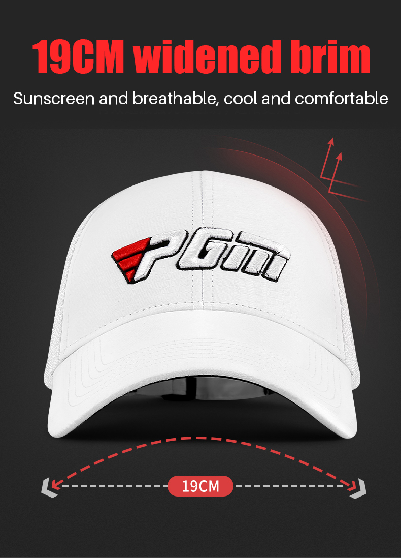 PGM MZ031 performance breathable perforated golf hat men golf hat with ...