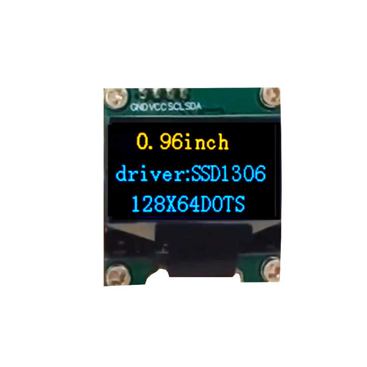 128x64 Small Smart Lcd Display 0.96 Inch OLED Display SSD1306 Serial ...