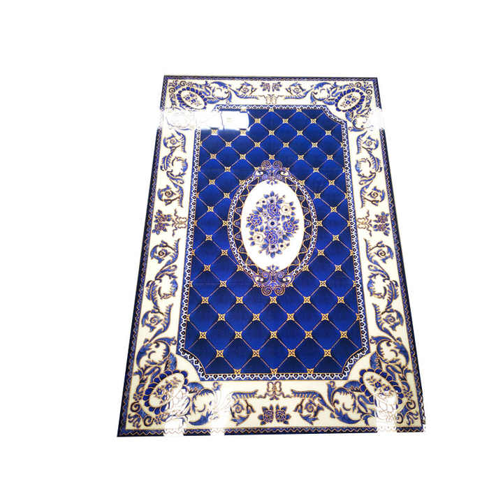 Living Room Floor Tile Design - 3D Ocean Customized Background