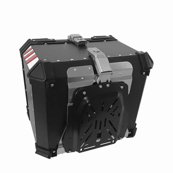 55L Motorcycle Tail Box - Durable Aluminum Storage Solution