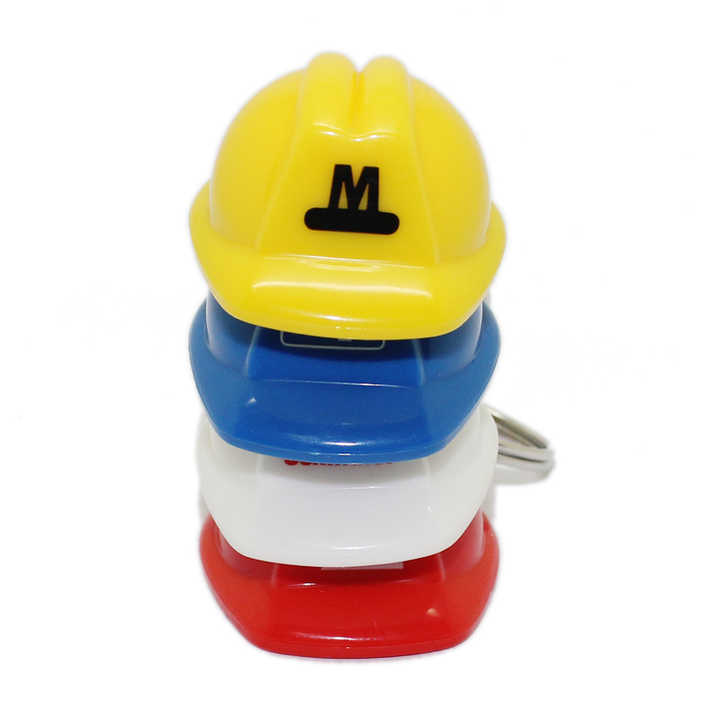 Custom Hot New Design Logo Key Chain Safety Plastic Mini Hard Hats ...