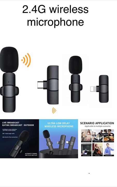 Customized 2.4G Wireless Microphone for Tiktok Bloggers