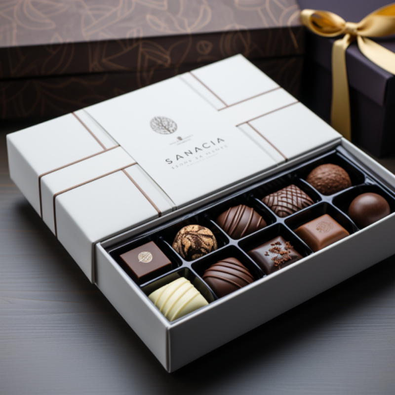 Hot Customizable logo Chocolates Packaging Boxes Pull Slide Drawer ...