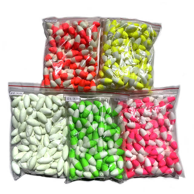 Carp Fishing Floats Foam Cigar Floats Fishing Bobber with Pipe Plug Rig ...