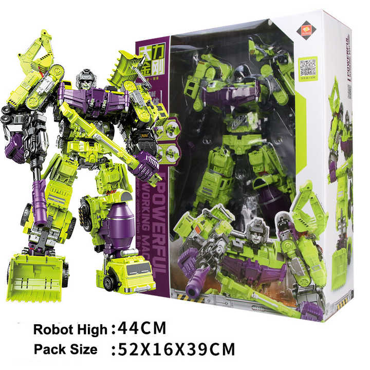 Jinjiang Toys for Kids 6 in 1 Whole Set Gift Box Robot Toy Huge ...