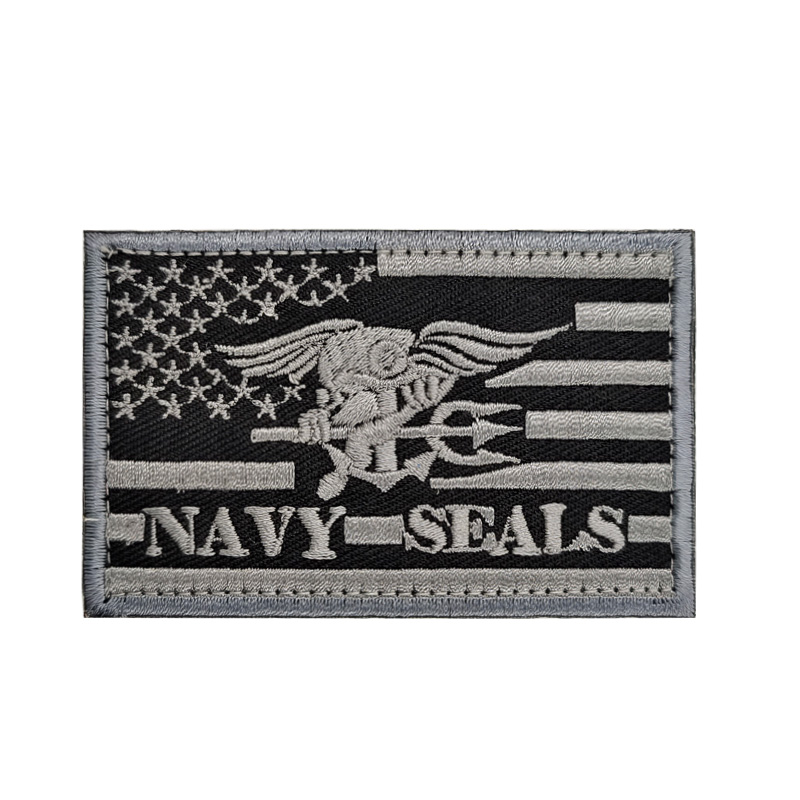 Navy Seals Tactical Badge Embroidery Patches - Durable & Versatile