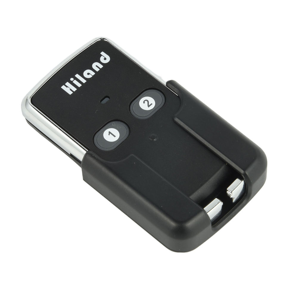 Hiland Wireless Rolling Code Remote Control | 2-Button Key Fob, 50m ...