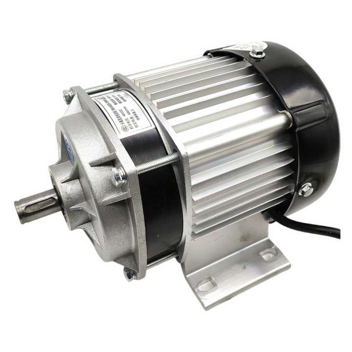1000W 48V 60V Brushless Metal High Efficiency Single-key Straight Shaft ...