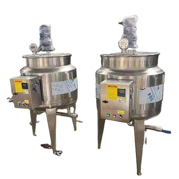 Stainless Steel Mixing tank with Agitator Heater Emulsion Mixing tank ...