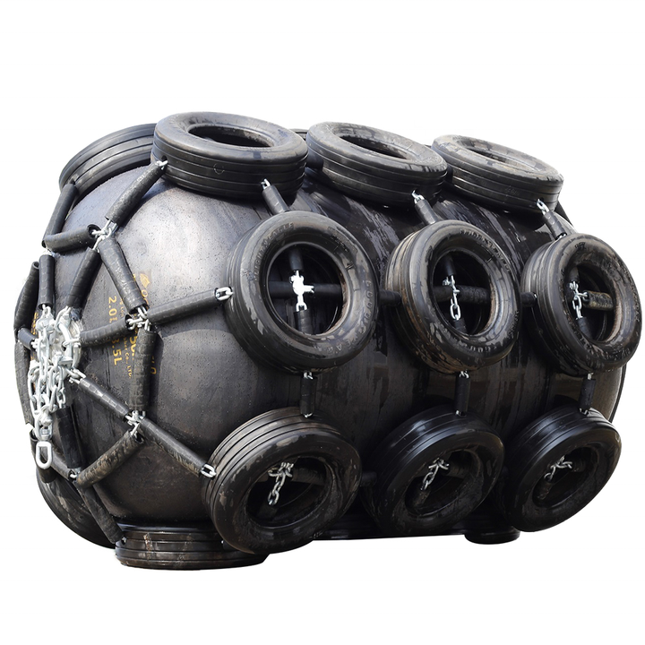 Marine Berthing Pneumatic Rubber Fender Cylindrical Port Fenders ...